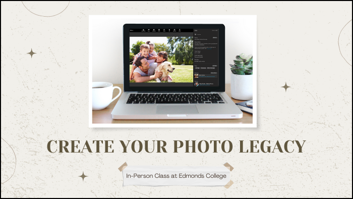 Create Your Photo Legacy Course | Sound Support